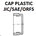 Caps Plastic suit JIC, SAE, ORFS - Oil Solutions