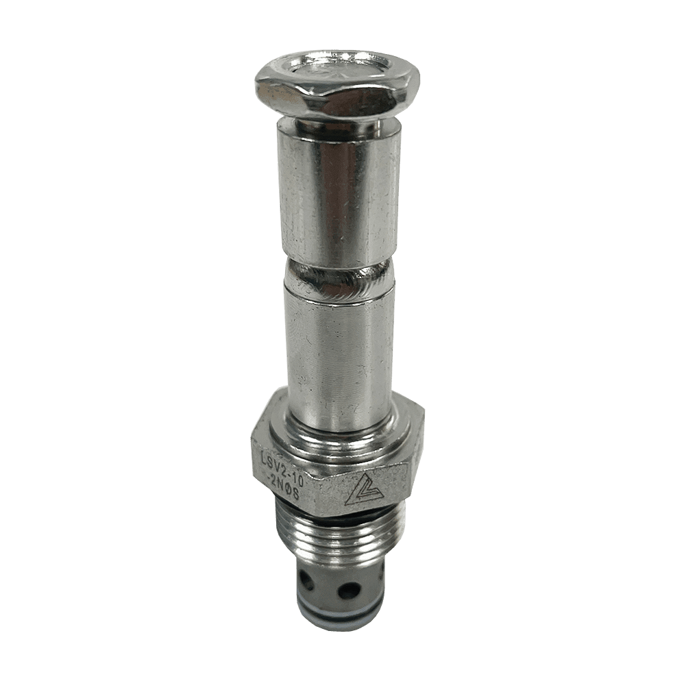 LSV Series Solenoid Operated Cartridge Valves - Normally Open - 2 Way ...
